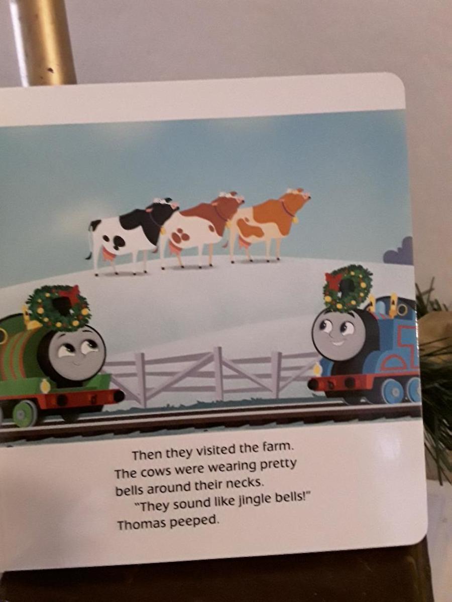 Christmas Celebration With Iconic Character Thomas the Train in Picture ...