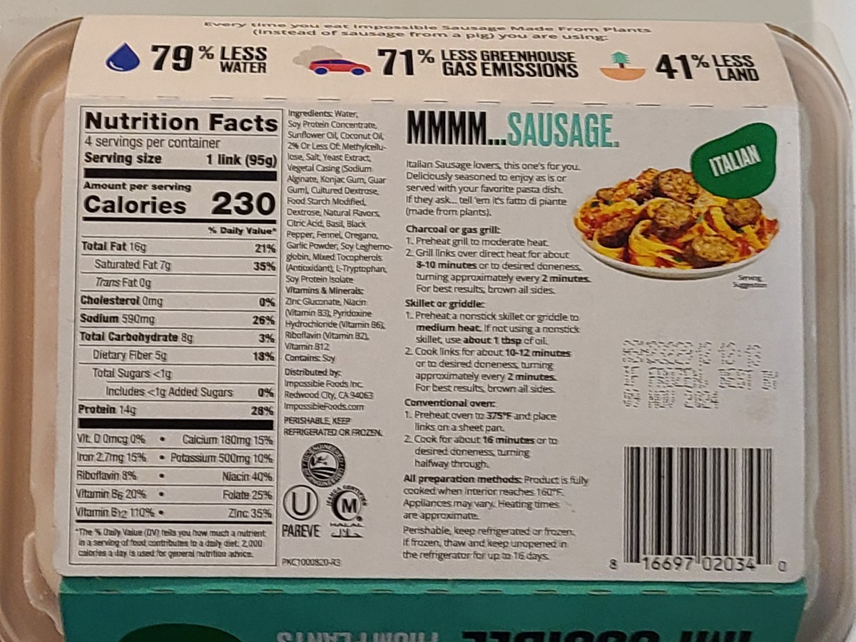 Impossible vs. Beyond Vegan Sausages: An In-Depth Comparison - Delishably