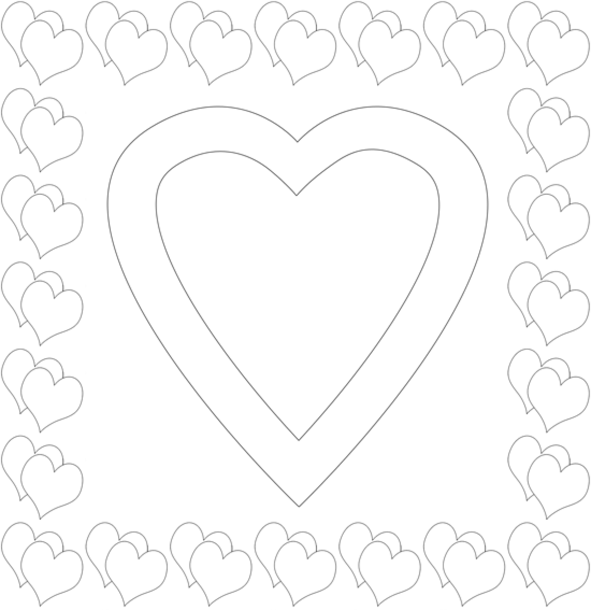 Printable Valentine's Day Coloring - HubPages