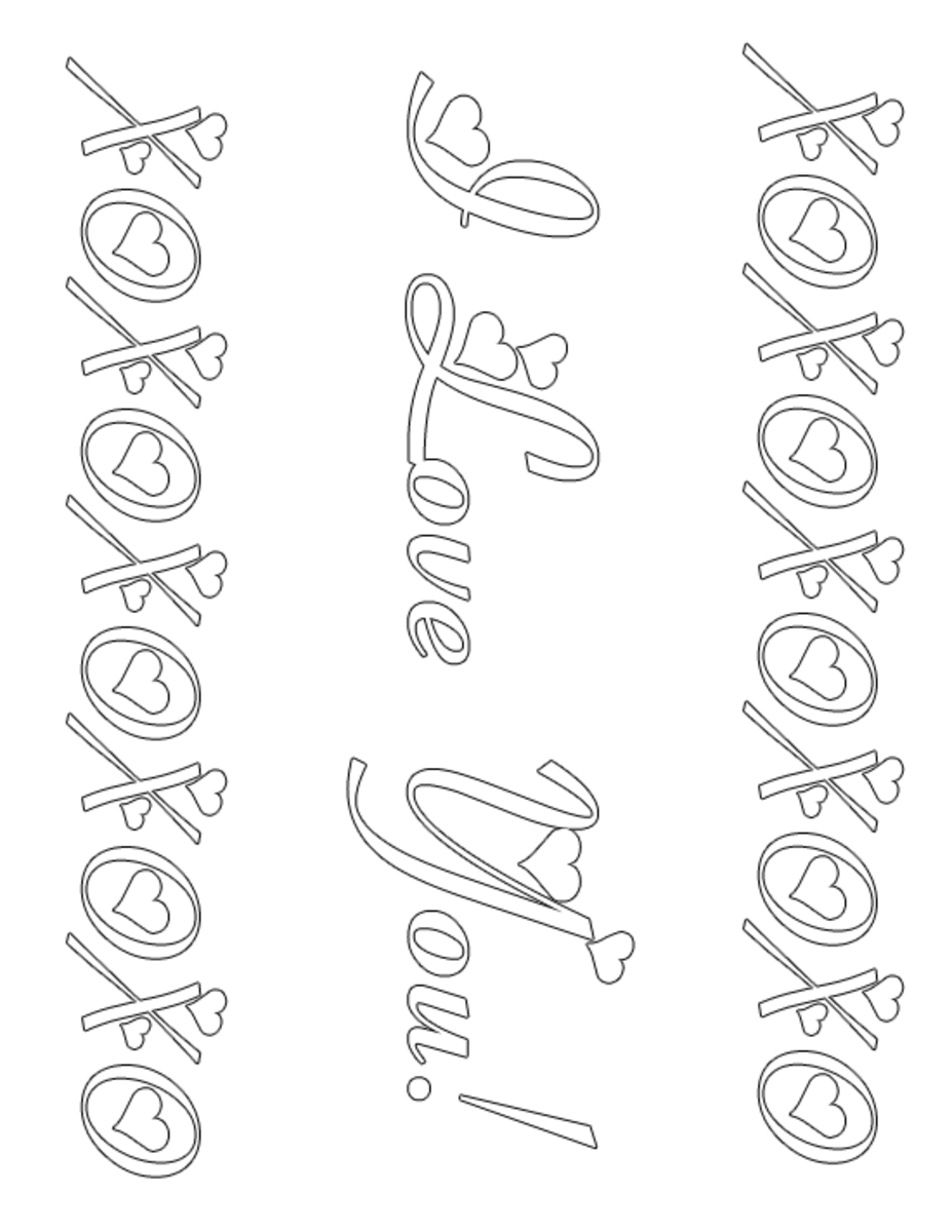 Printable Valentine's Day Coloring - HubPages