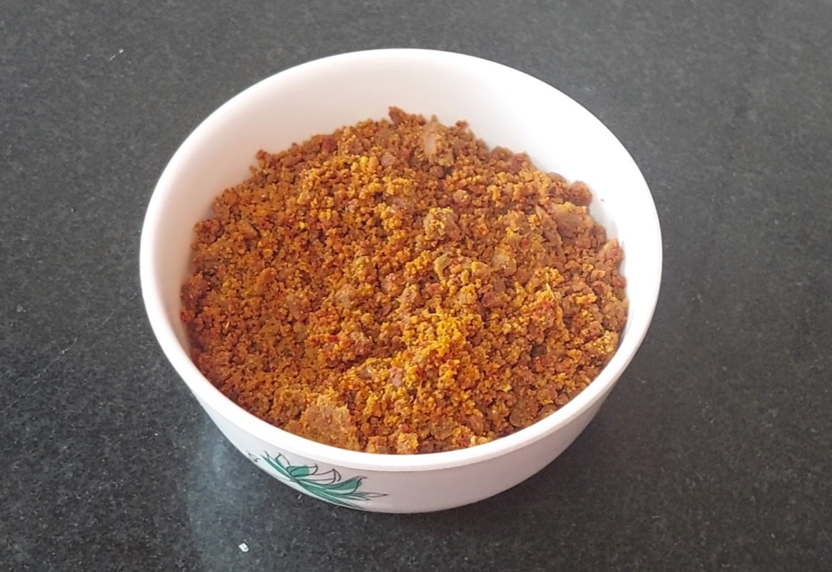 Peanut Chutney Podi Recipe: Indian Spice Condiment - HubPages