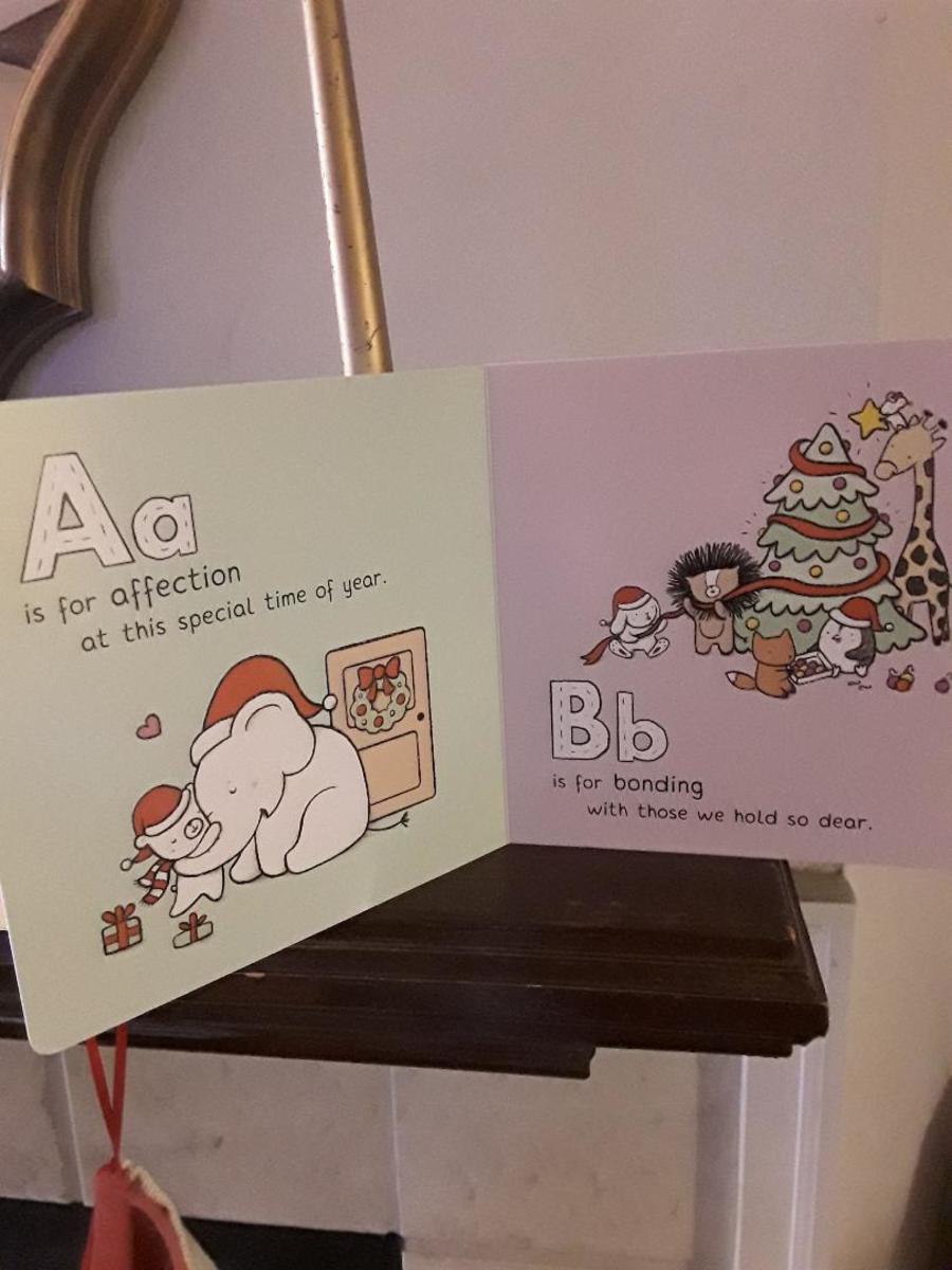 Christmas With the Alphabet in Picture Book for Little Readers - HubPages