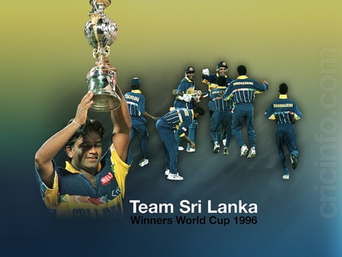 1996 Cricket World Cup Victory by Sri Lanka - HubPages