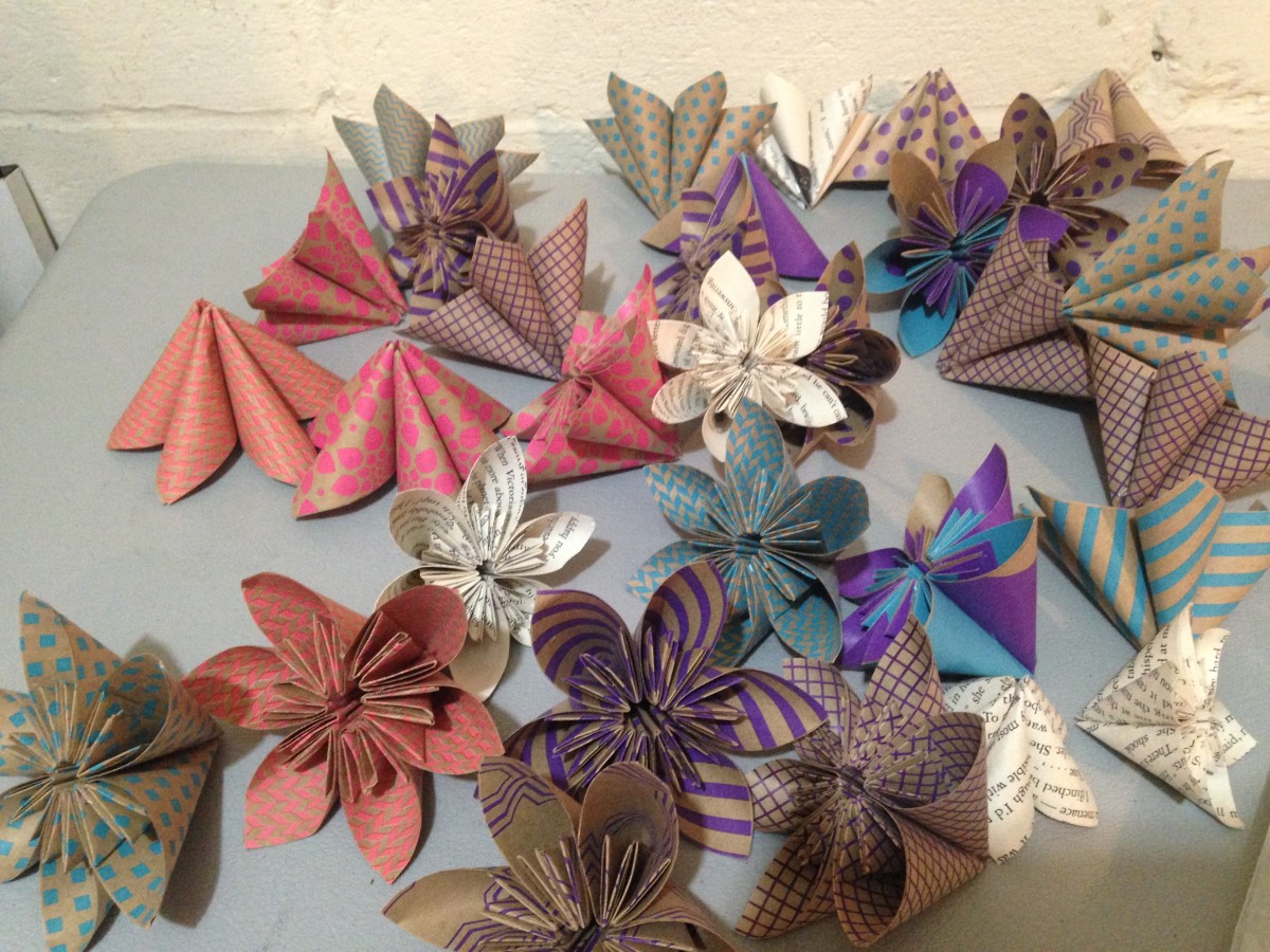 How to Fold Easy Origami Flowers - HubPages