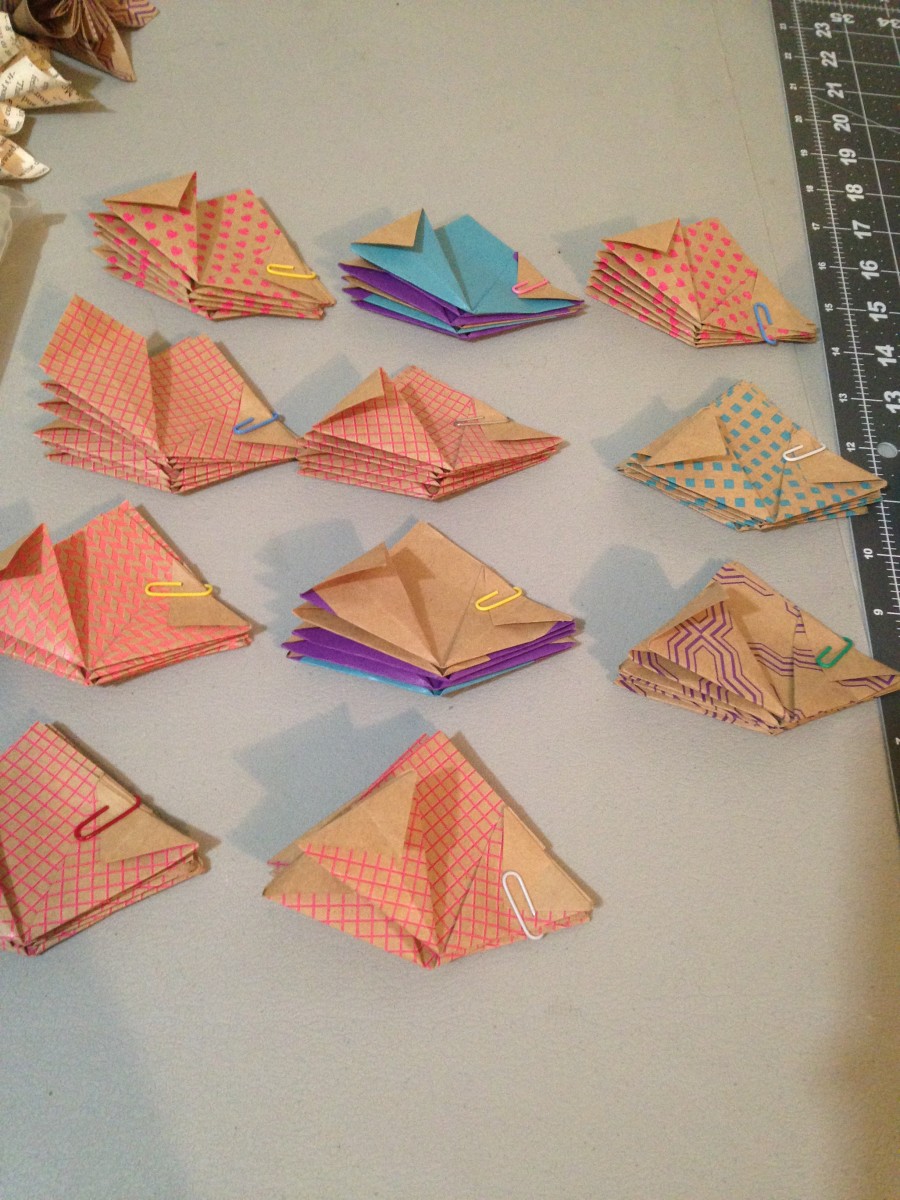 How to Fold Easy Origami Flowers - HubPages