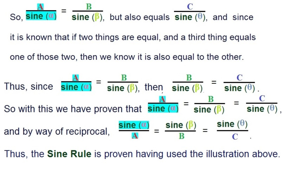 The Wonder and Amusement of Triangles - Part Three : the Sine Rule ...