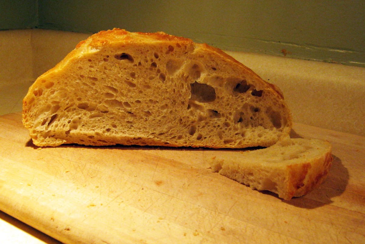 Slow Rise No Knead Bread - Delicious Artisan Style Homemade Bread ...
