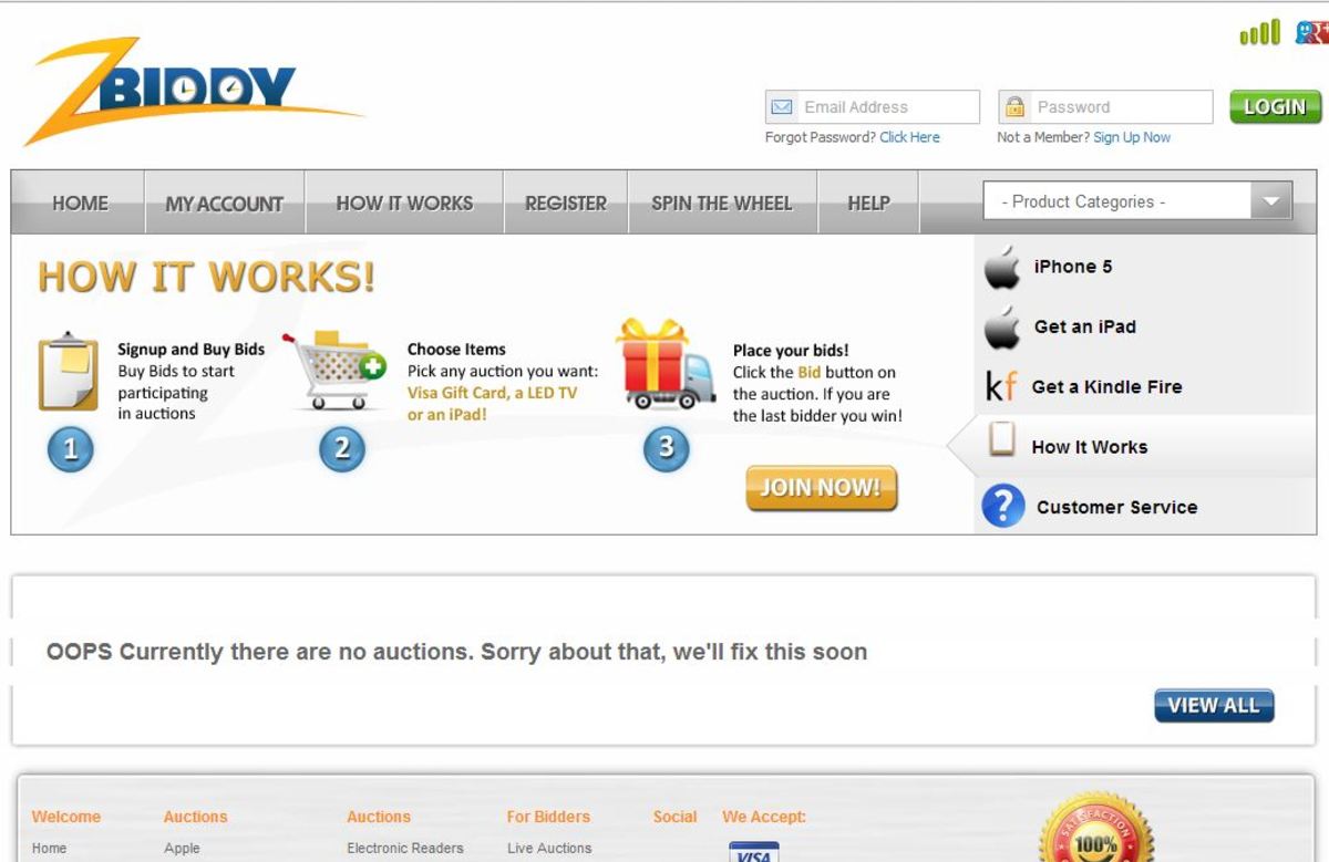 How To Find Legitimate Online Penny Auction Sites - HubPages