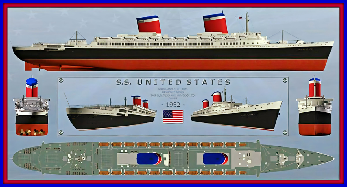 A Magic Journey on the SS United States, Flagship of the United States ...