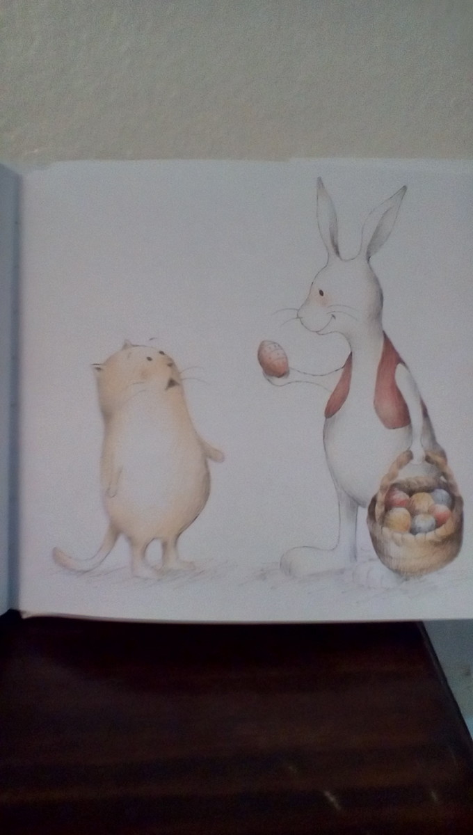 Easter Bunny Gets Help From an Unlikely Friend in This Adorable Picture ...