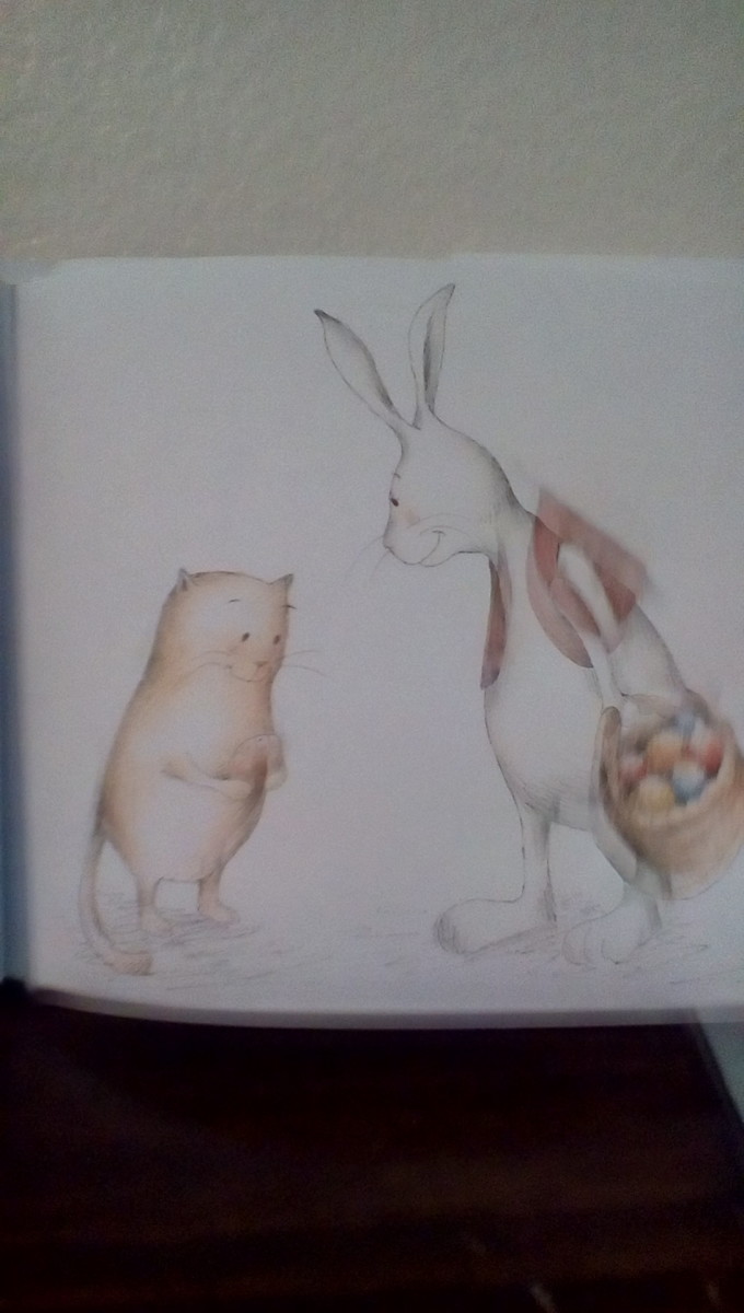 Easter Bunny Gets Help From an Unlikely Friend in This Adorable Picture ...