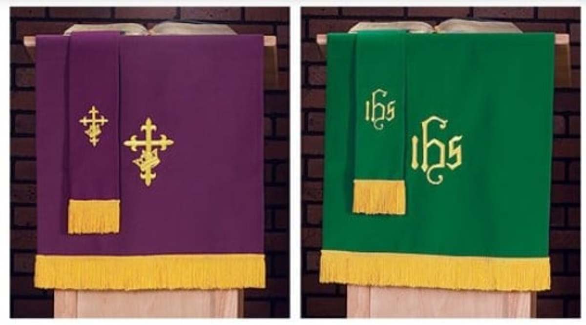 Church Paraments: Colors of Cloths Used on the Altar, Pulpit and ...