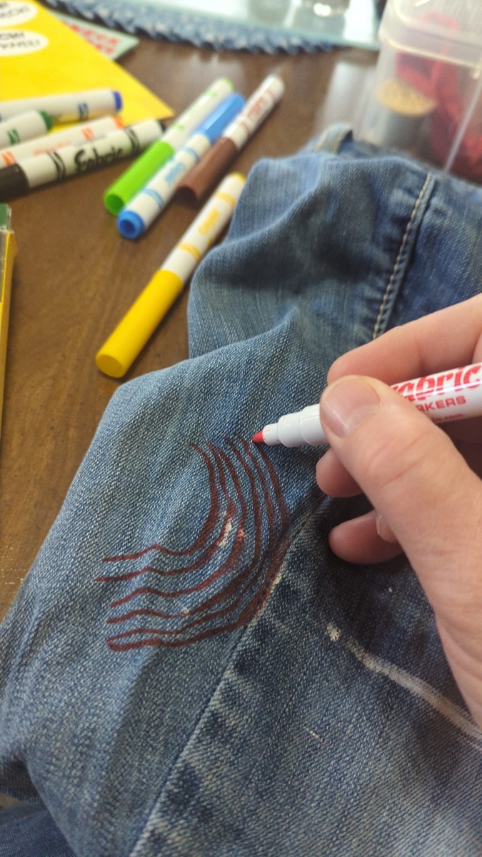 Fabric Markers - Creating a Random Pattern - HubPages