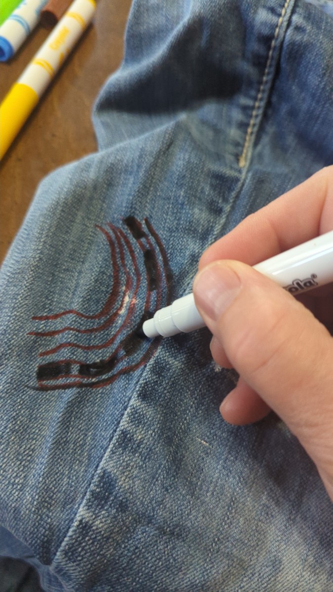 Fabric Markers - Creating a Random Pattern - HubPages