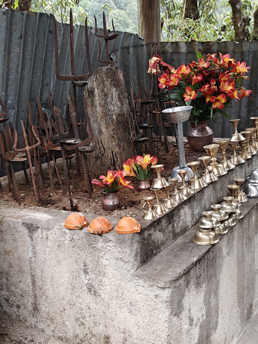 Cave Shrine of Lord Shiva, Rammam, Darjeeling district, West Bengal ...