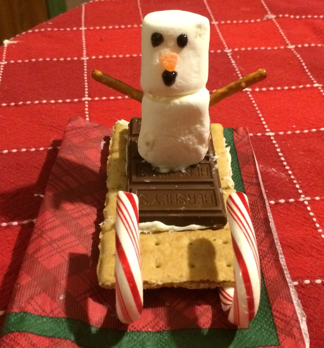Christmas Snack: Snowman S'more Sled - HubPages