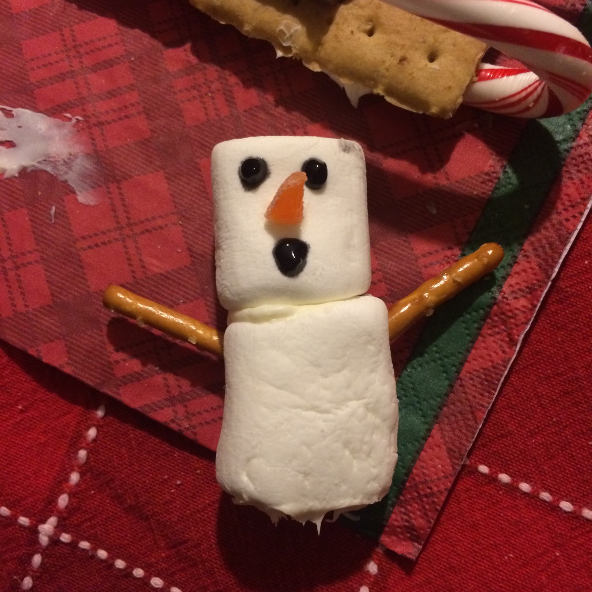Christmas Snack: Snowman S'more Sled - HubPages