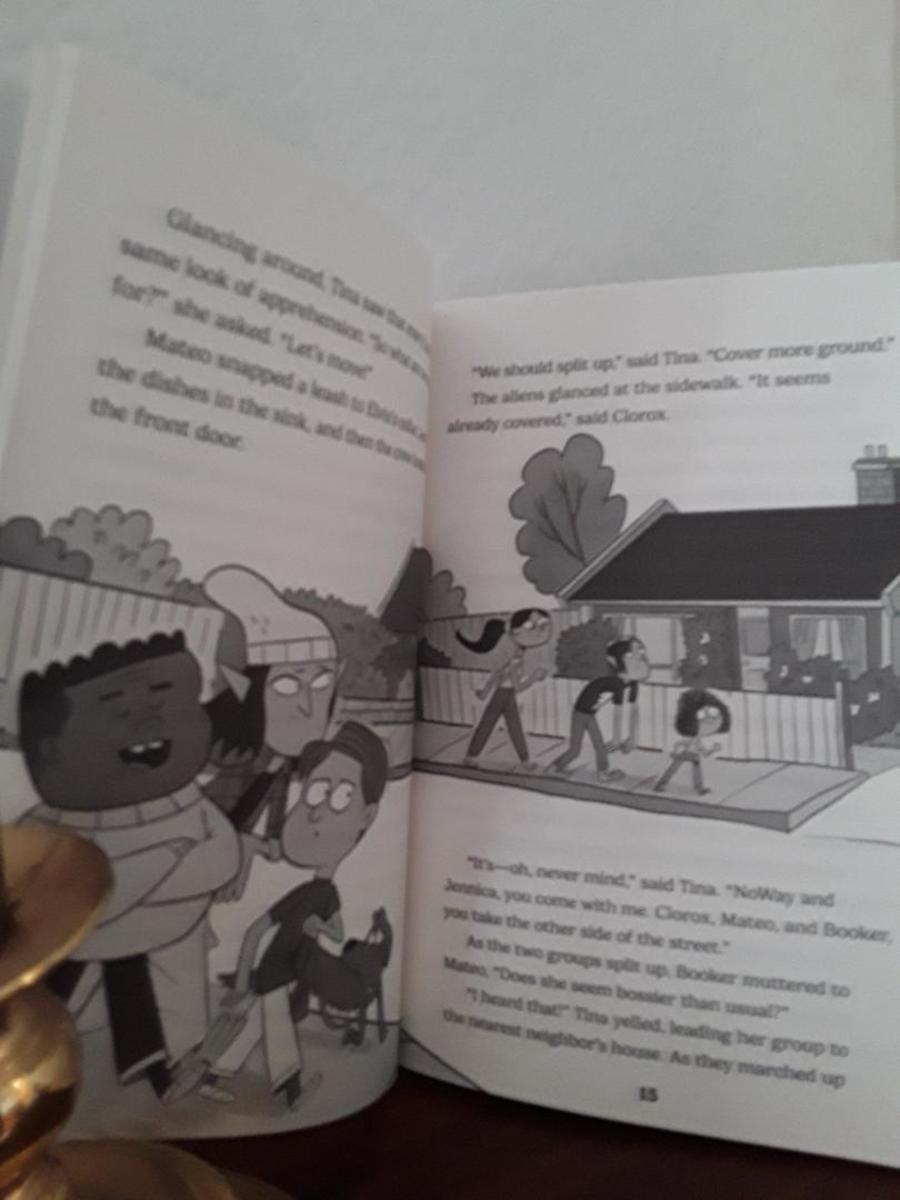 Reading With the Outer Space Mystery Pizza Club With 2 Engaging Chapter ...