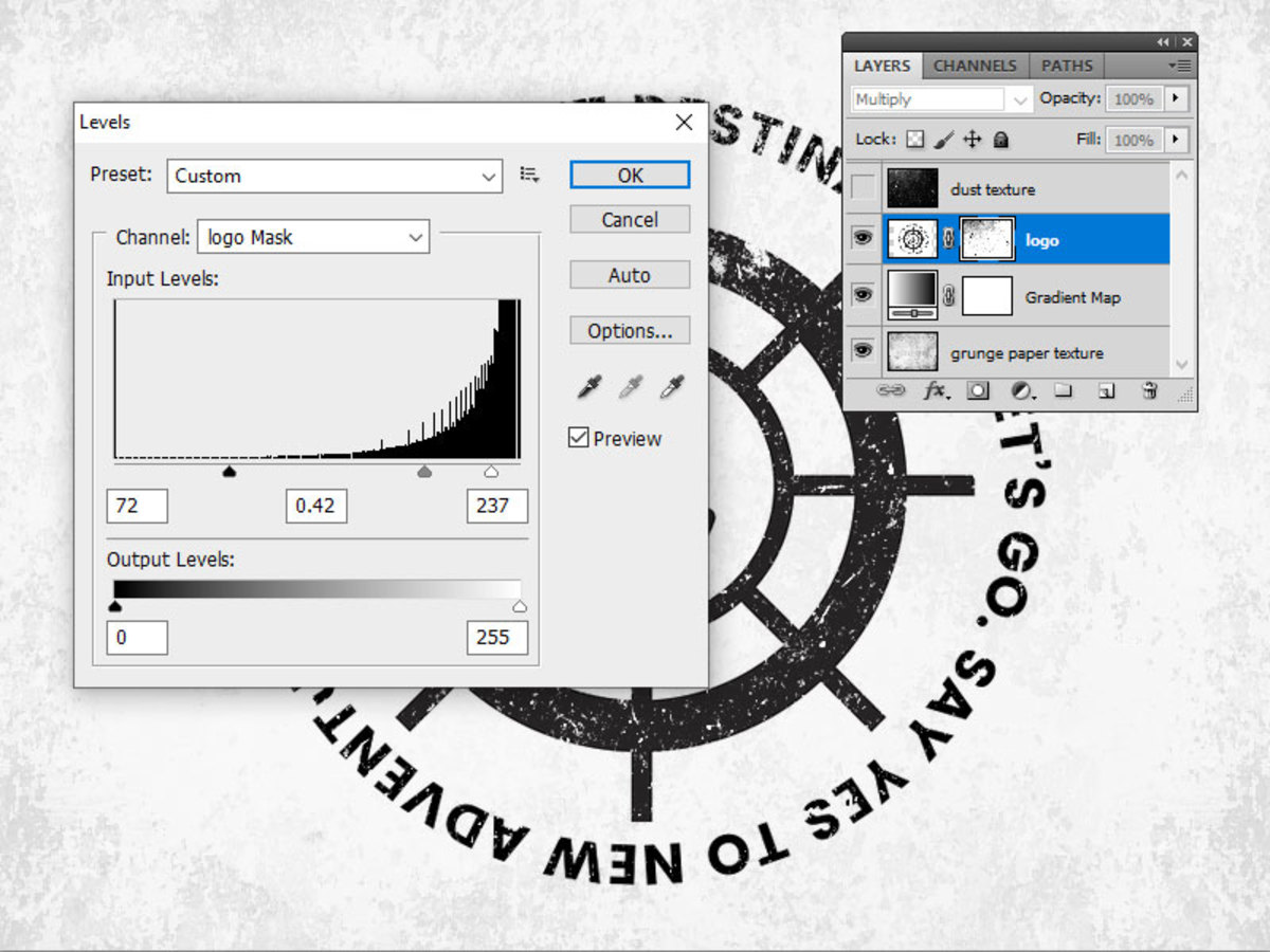 Create a Grunge Logo Using Photoshop - HubPages