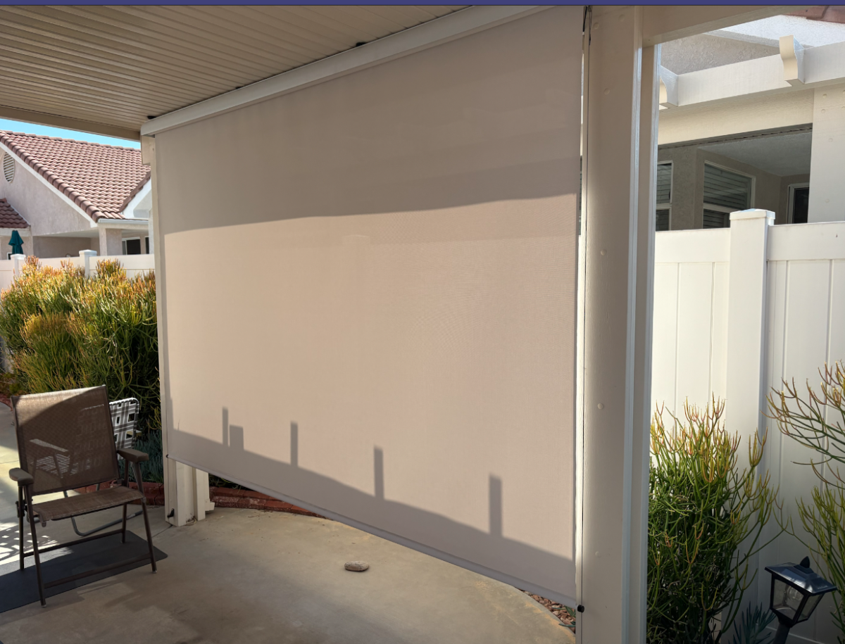 The SmartWings Motorized Outdoor Shade Makes Light Work of the Sun ...