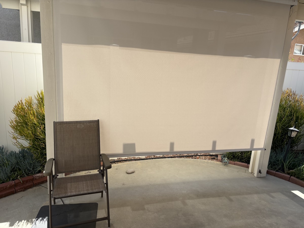 The SmartWings Motorized Outdoor Shade Makes Light Work of the Sun ...