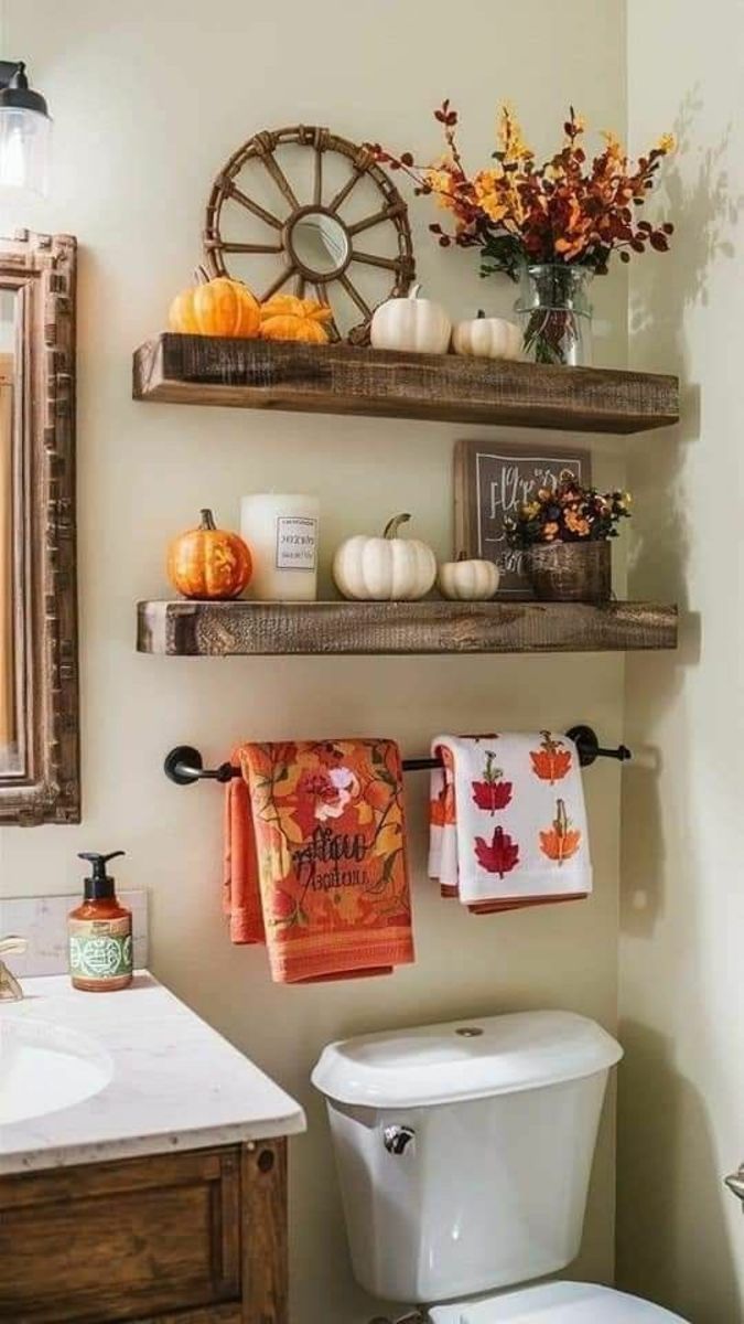 15+ Fall Bathroom Decor Ideas for Cozy Autumn Vibes - HubPages