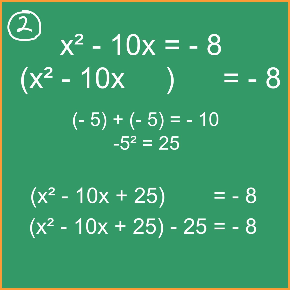 Algebra: Completing the Square to Solve Quadratic Equations - HubPages