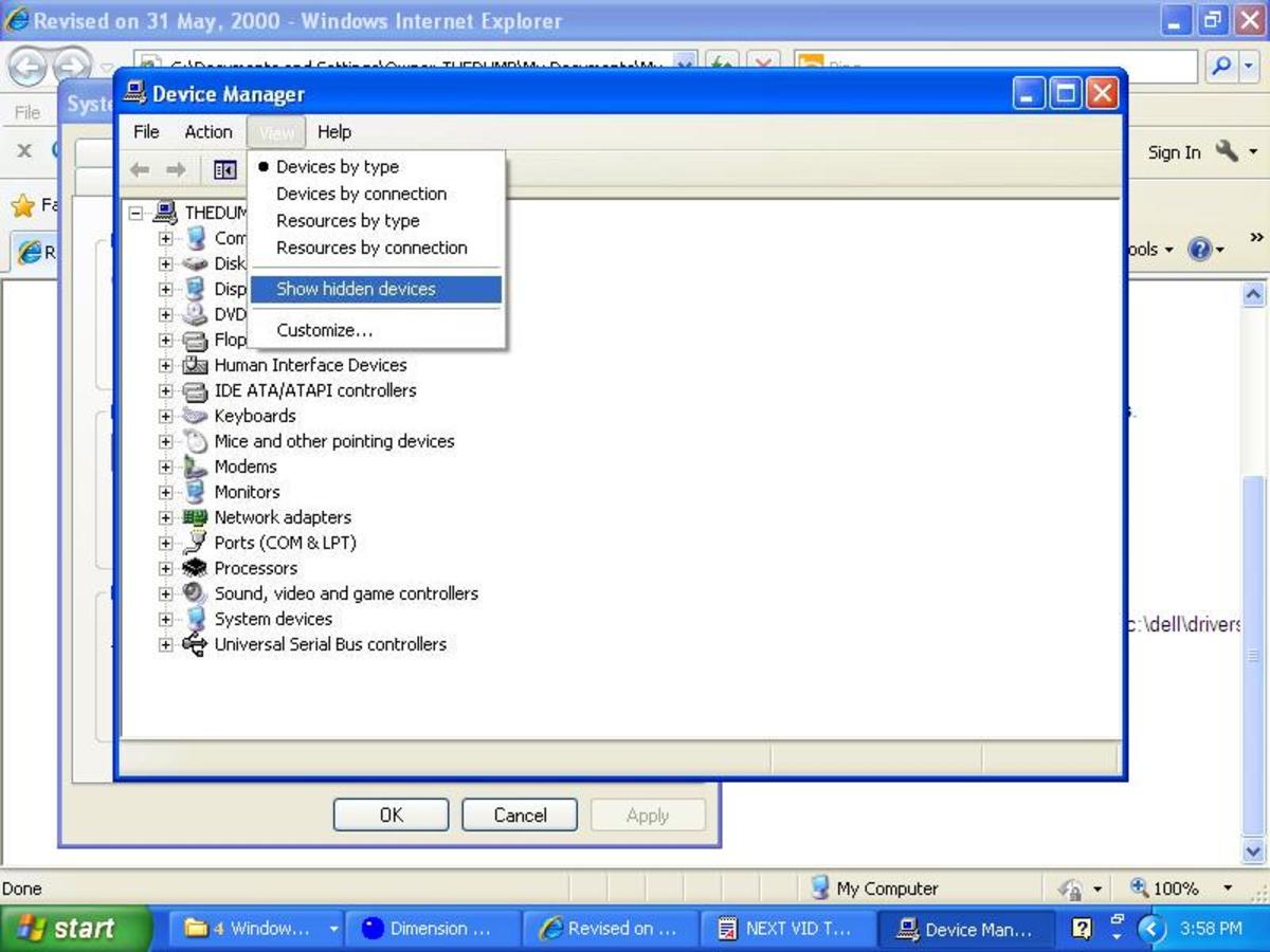 Step by Step Instructions: Re-installing Windows XP and Drivers on an ...