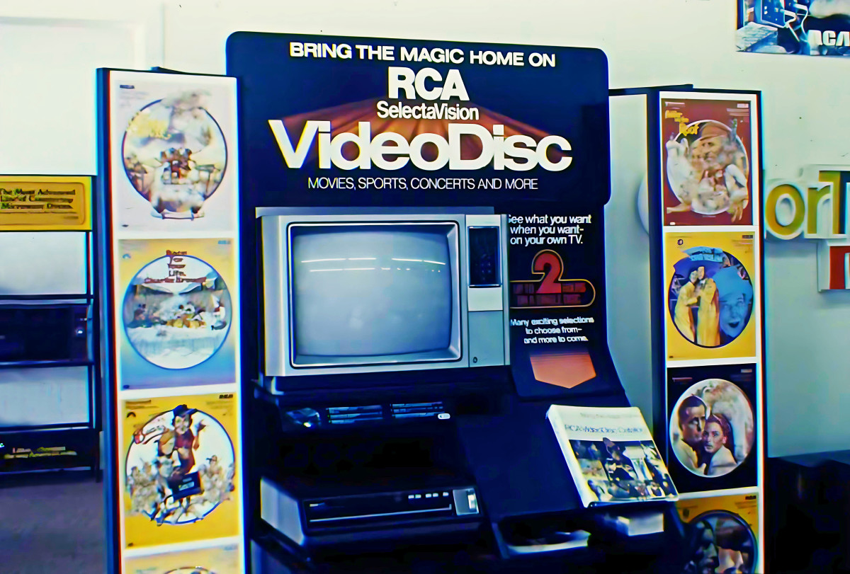 The Amazing Rca Selectavision Videodisc & Players - HubPages