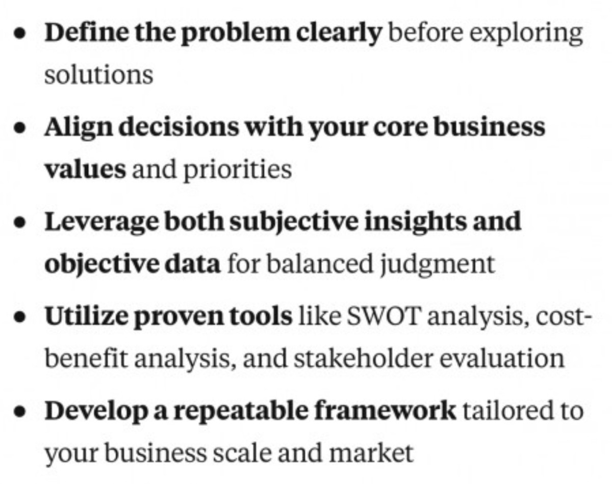 Effective Decision Making for Small Business Owners: A Complete Guide ...