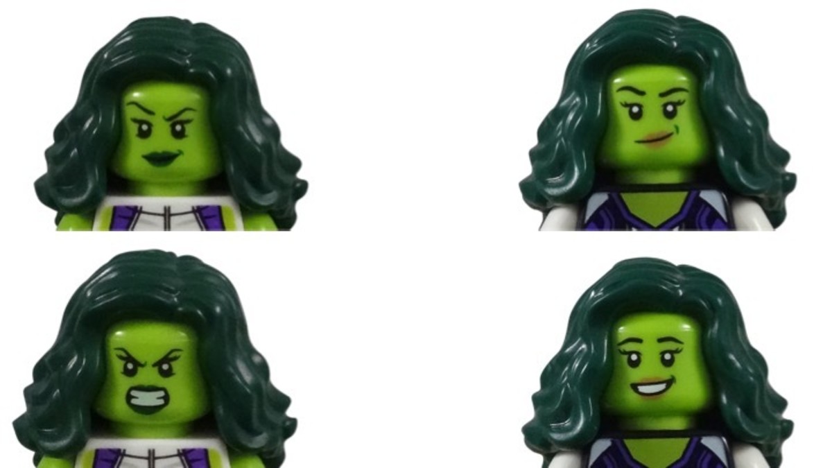 Lego Marvel Superheroes She Hulk Transformation