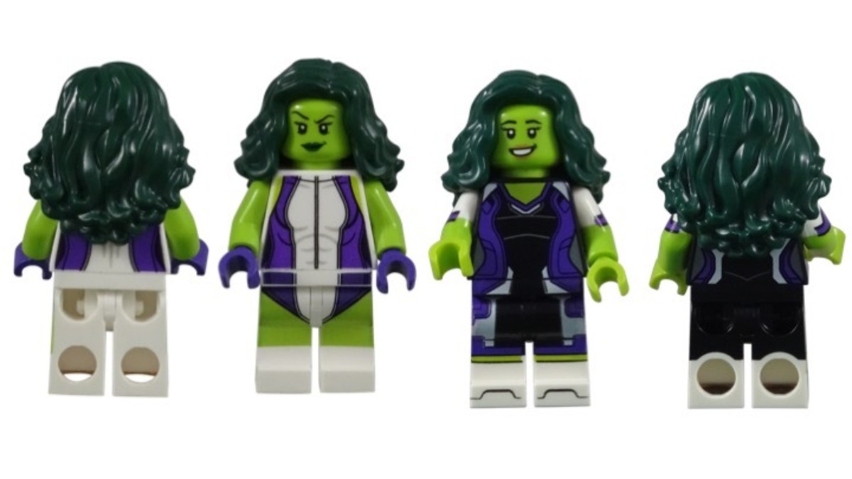 LEGO She-Hulk Minifigure Comparison - HubPages