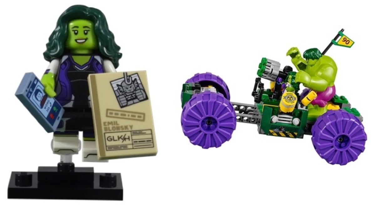 Lego She Hulk Big Fig