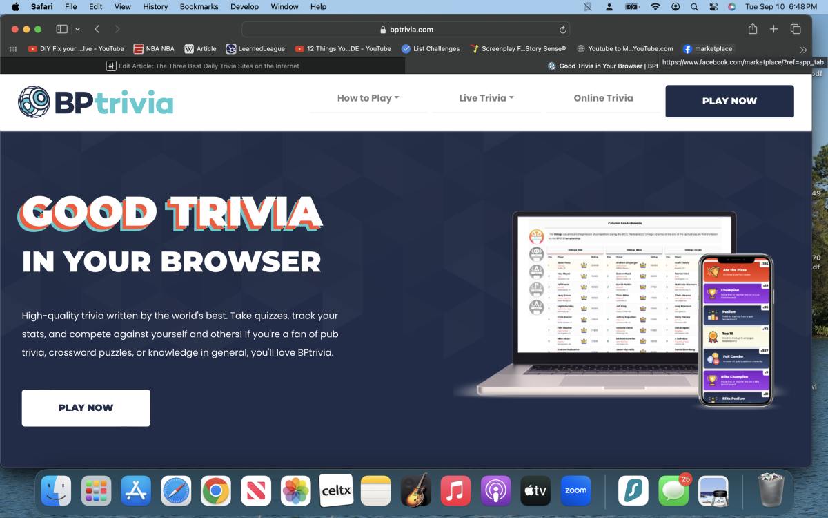 The Three (maybe 4) Best Daily Trivia Sites on the Internet - HubPages