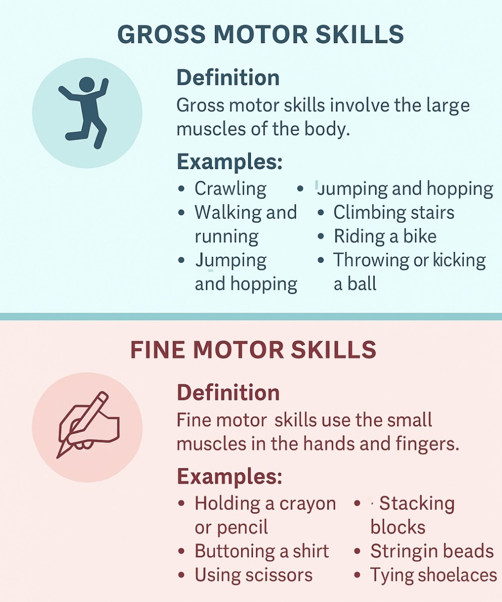 20 Gross Motor Activities That Build Strength and Coordination - HubPages