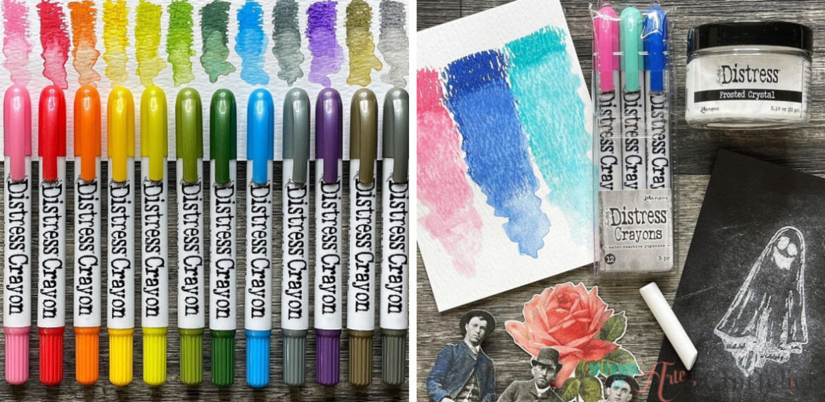 Distress Crayons-Tips And Ideas - HubPages