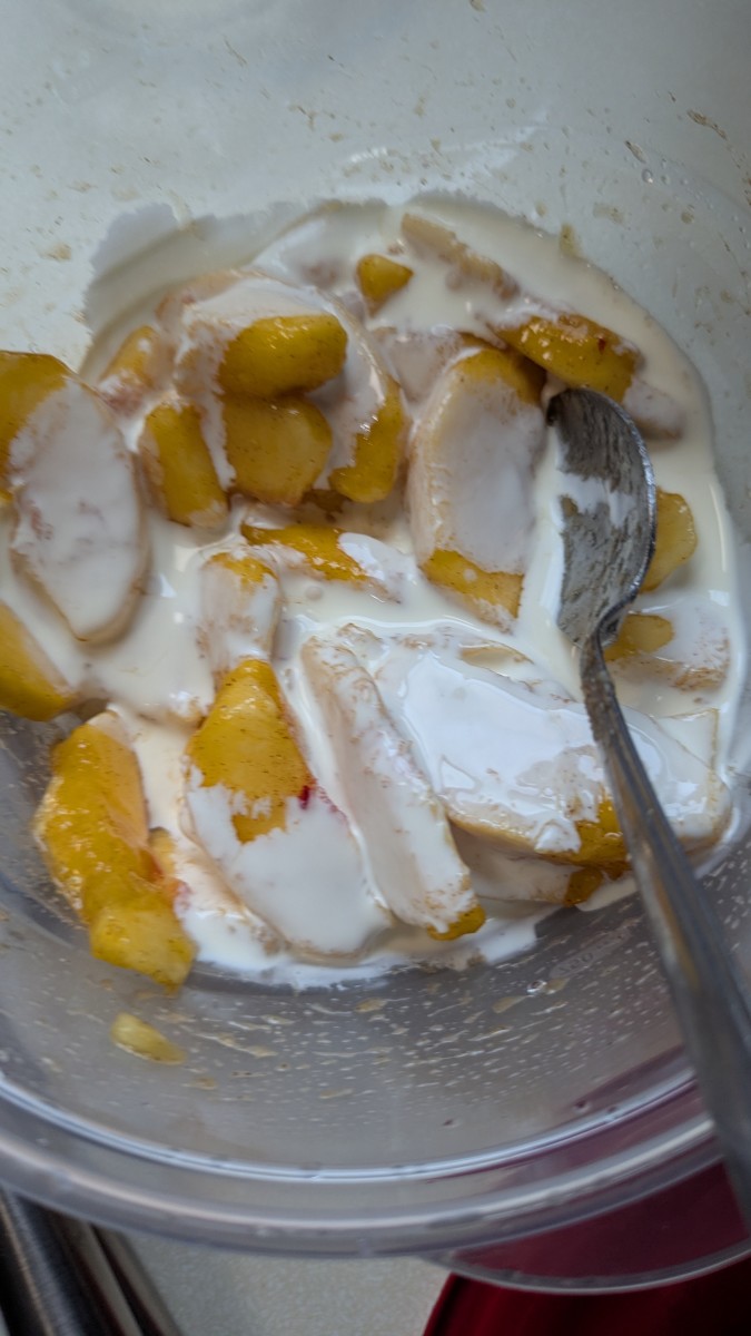 Peaches and Cream - from Freshly Cut Peaches - HubPages