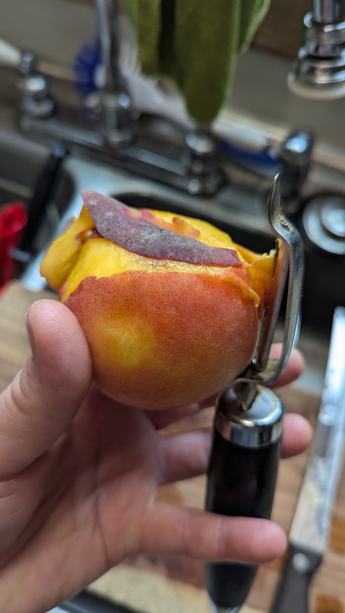 Peaches and Cream - from Freshly Cut Peaches - HubPages