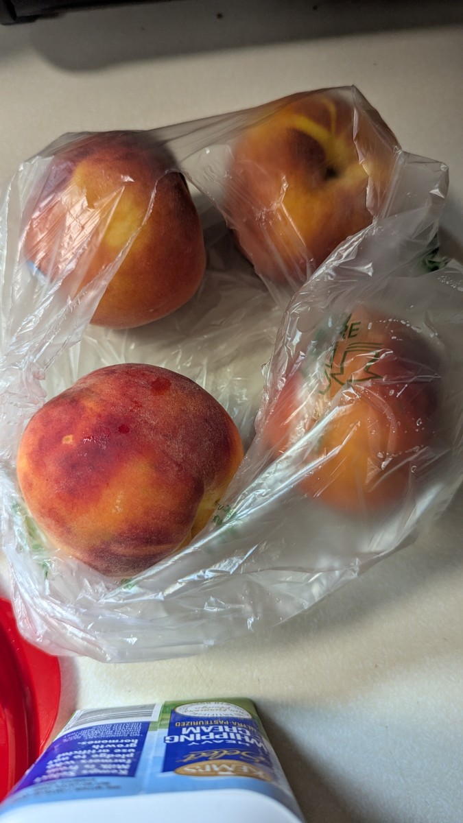 Peaches and Cream - from Freshly Cut Peaches - HubPages