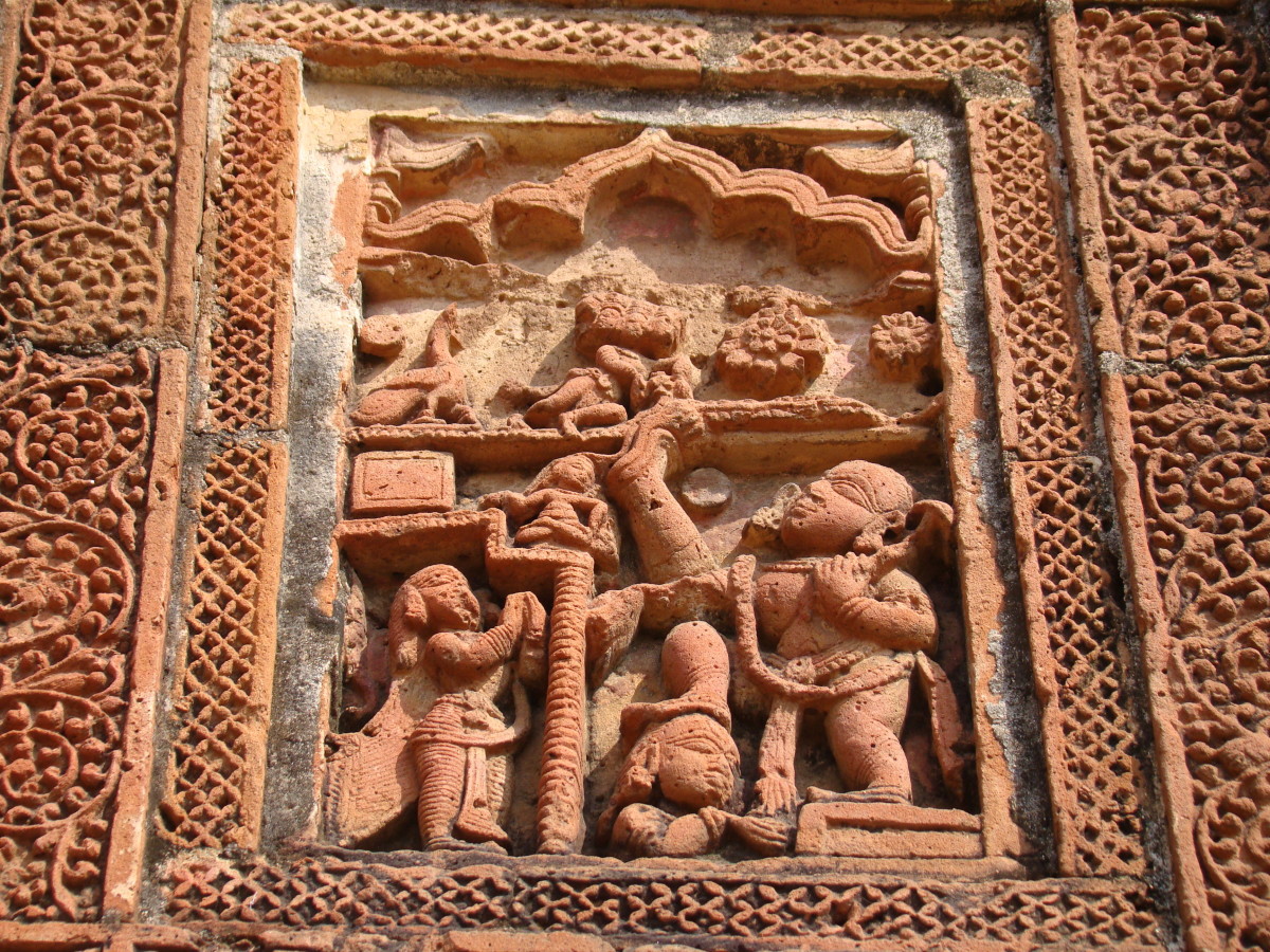 The Story of Non-Human Workers in temple decoration of West Bengal ...