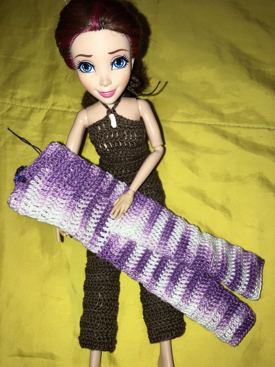 Crochet Disney Descendants doll jumpsuit pattern - HubPages