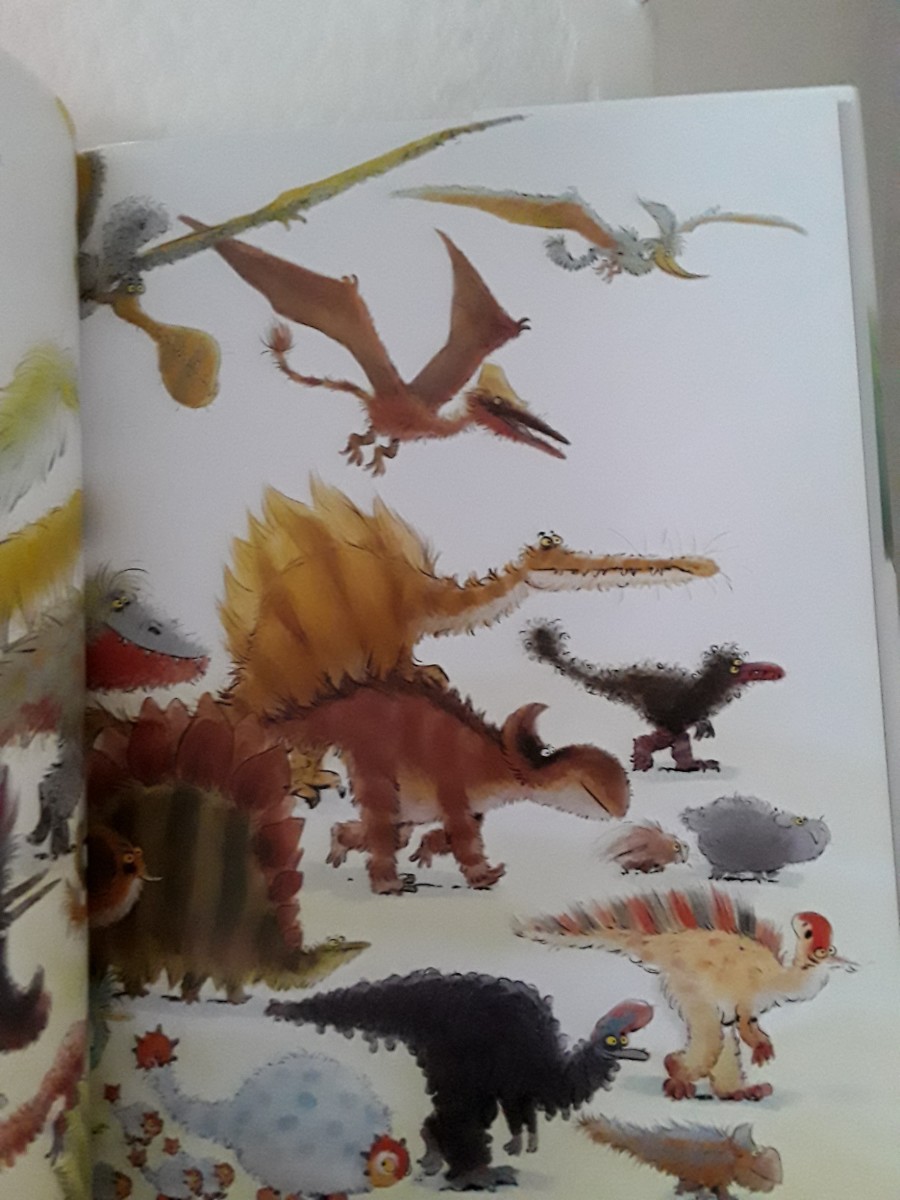 Dinosaurs with Life Lessons in 2 Fun Picture Books and Exploring the ...