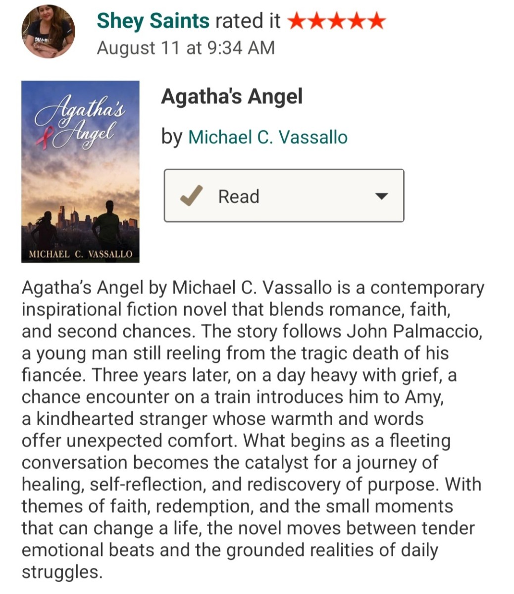 2025 Interview With Michael Vassallo, Author of "Agatha’s Angel" - HubPages