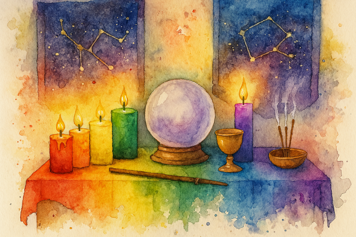 The Chromatic Spell: The Significance of Color in Witchcraft - HubPages