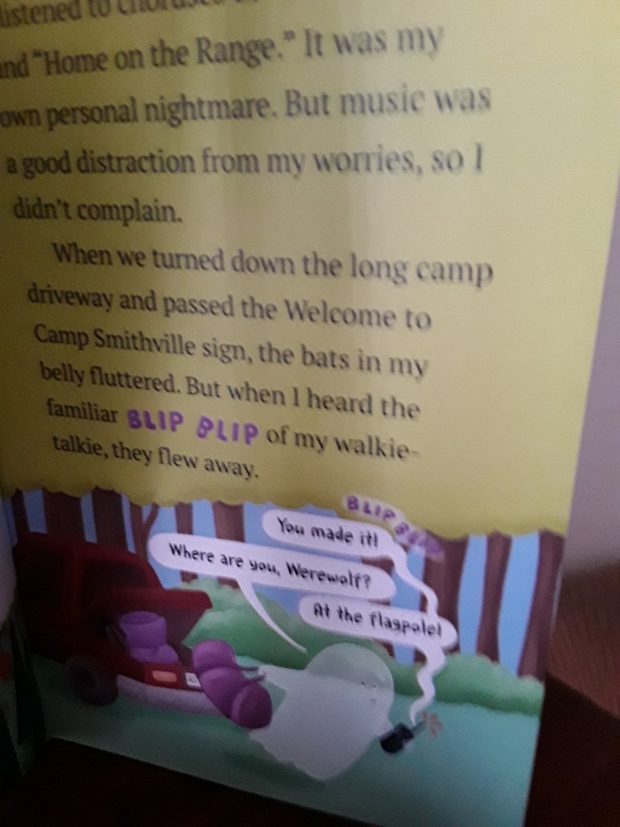Little Ghost Visits Summer Camp and School in 2 Fun to Read Chapter ...