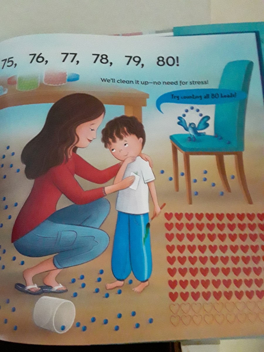 Counting and Loving to 100 in Delightful Math Picture Book for Young ...