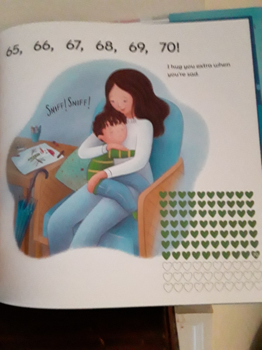 Counting and Loving to 100 in Delightful Math Picture Book for Young ...