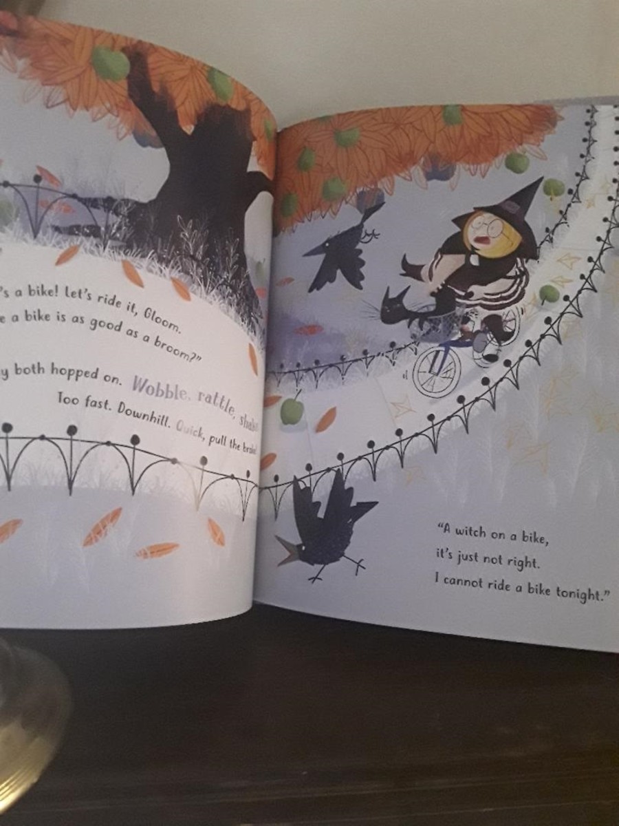 Not So Scary Halloween Witch Loses Her Broom in Fun Read Picture Book ...
