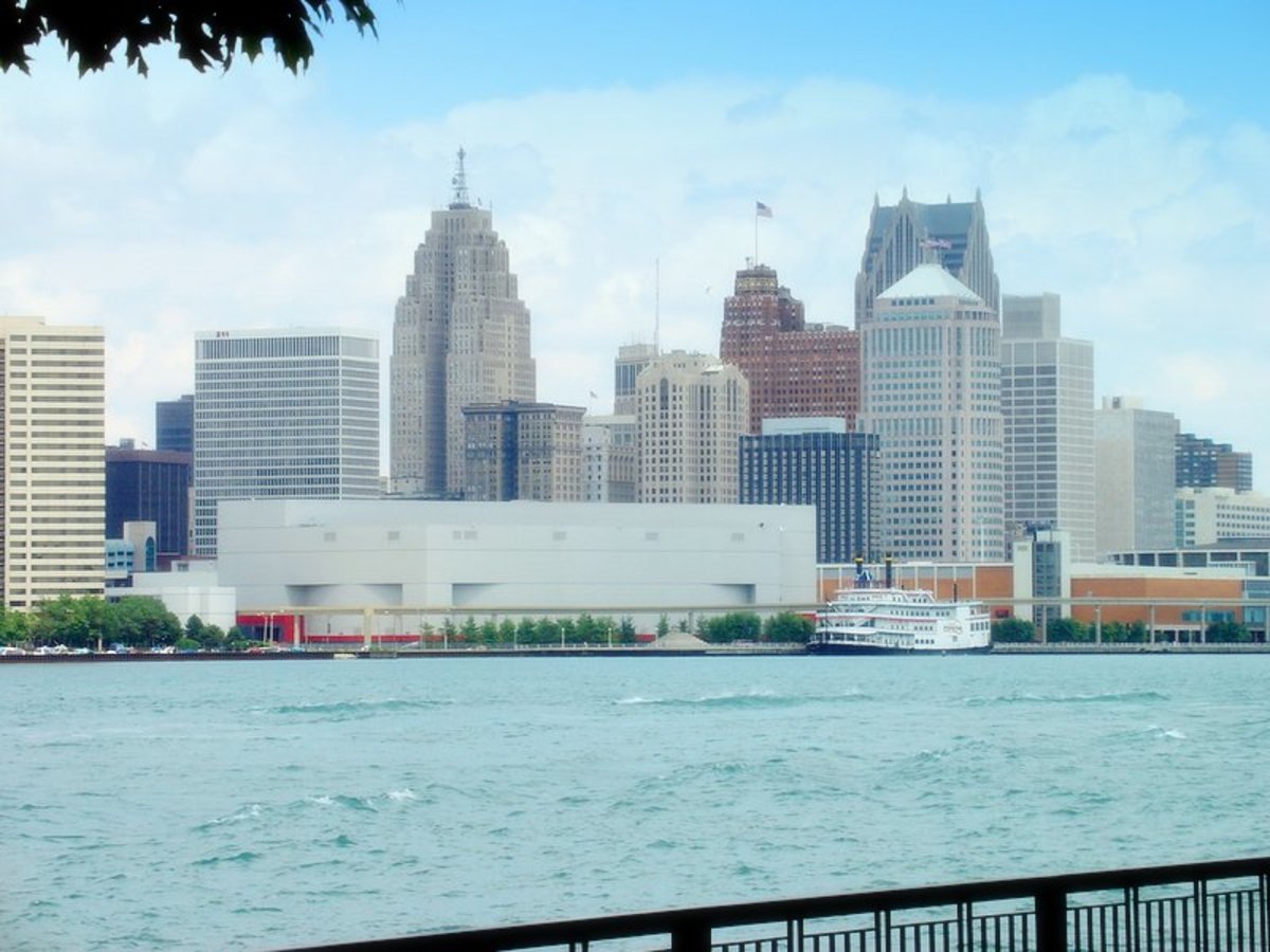 Visiting Detroit, Michigan, Over the Ambassador Bridge: An Impressive ...