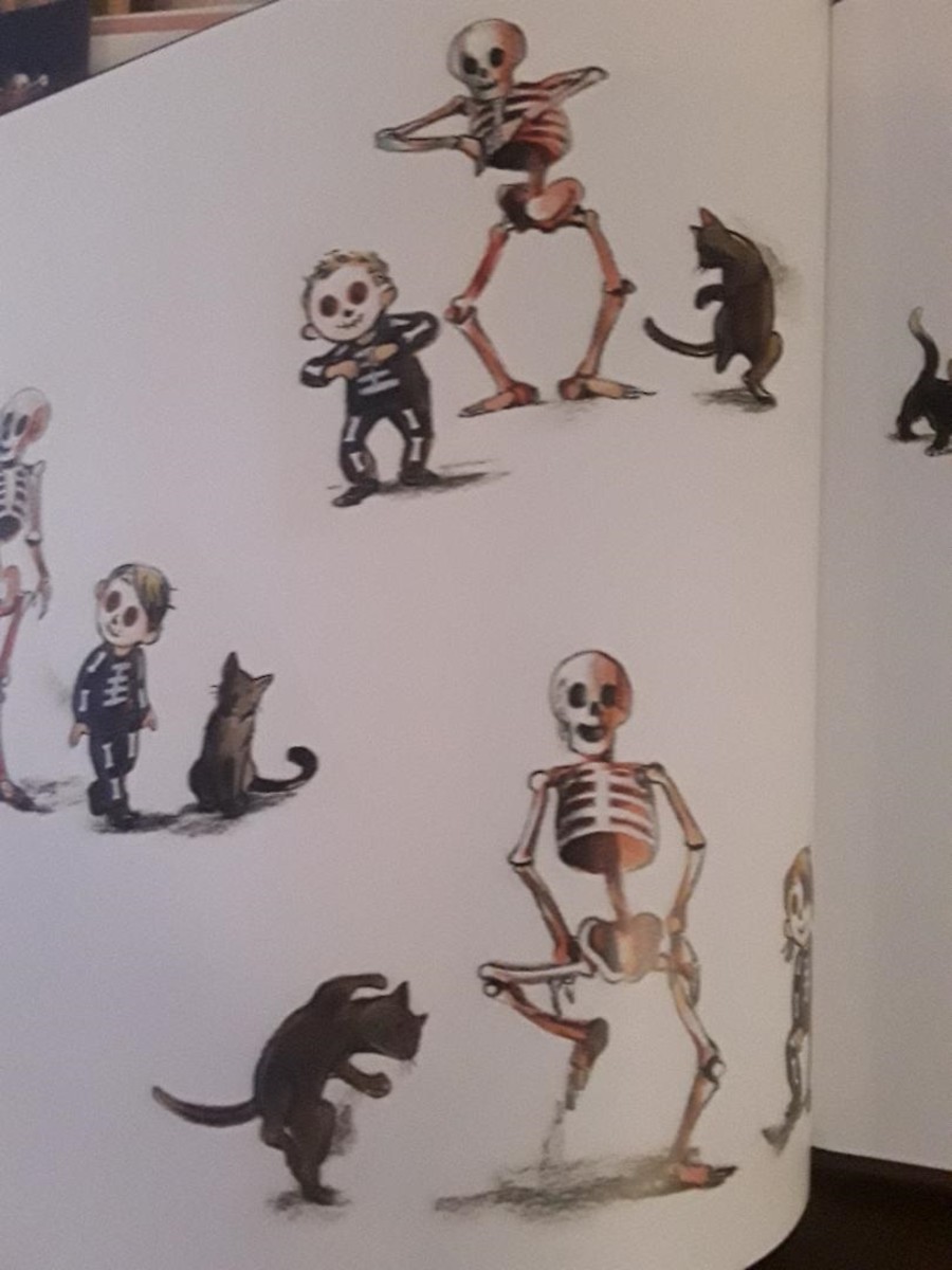 Halloween Fun with Dancing Skeletons in Amazing Picture Book - HubPages